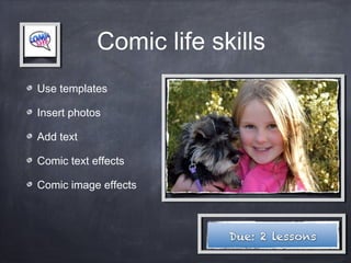 Ict7 comic life | PPT