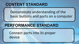 ICT 7 LESSON 3 Buttons and Ports on a Computer.ppsx