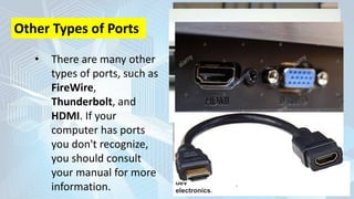 ICT 7 LESSON 3 Buttons and Ports on a Computer.ppsx