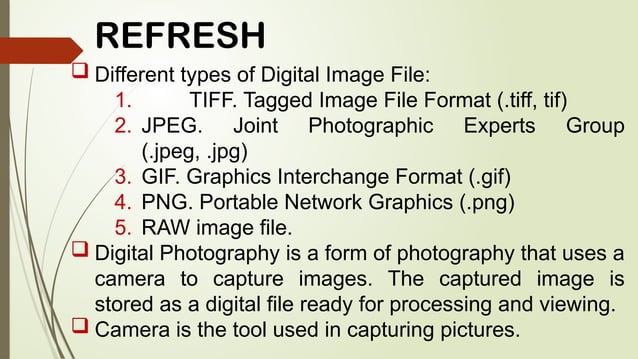 ICT 8 Graphic Design Christian LivingBBBB | PPTX | Photo Editing ...