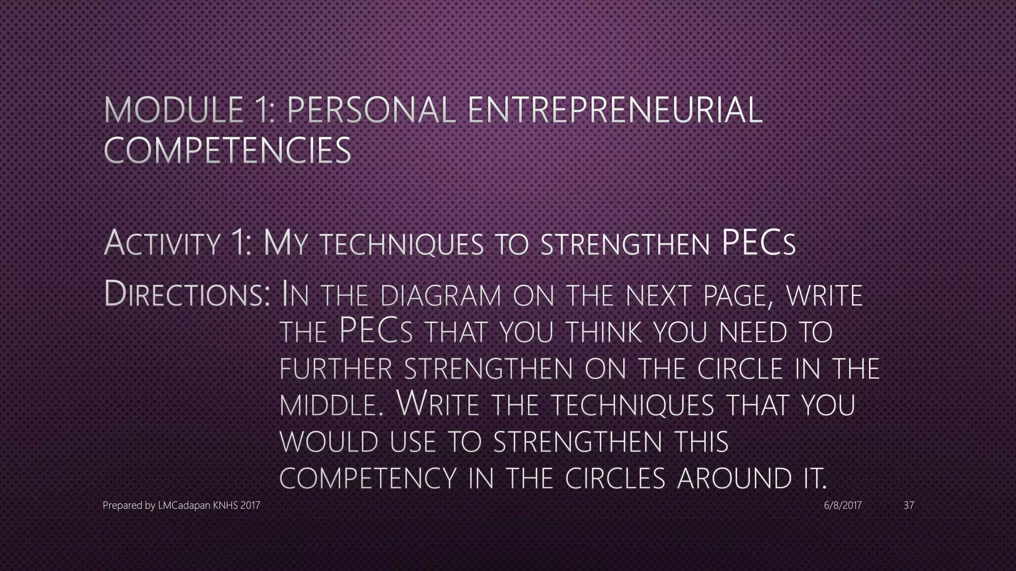 Ict 9 module 1 pecs | PPTX