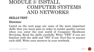 Ict 9 module 3 introduction | PPTX