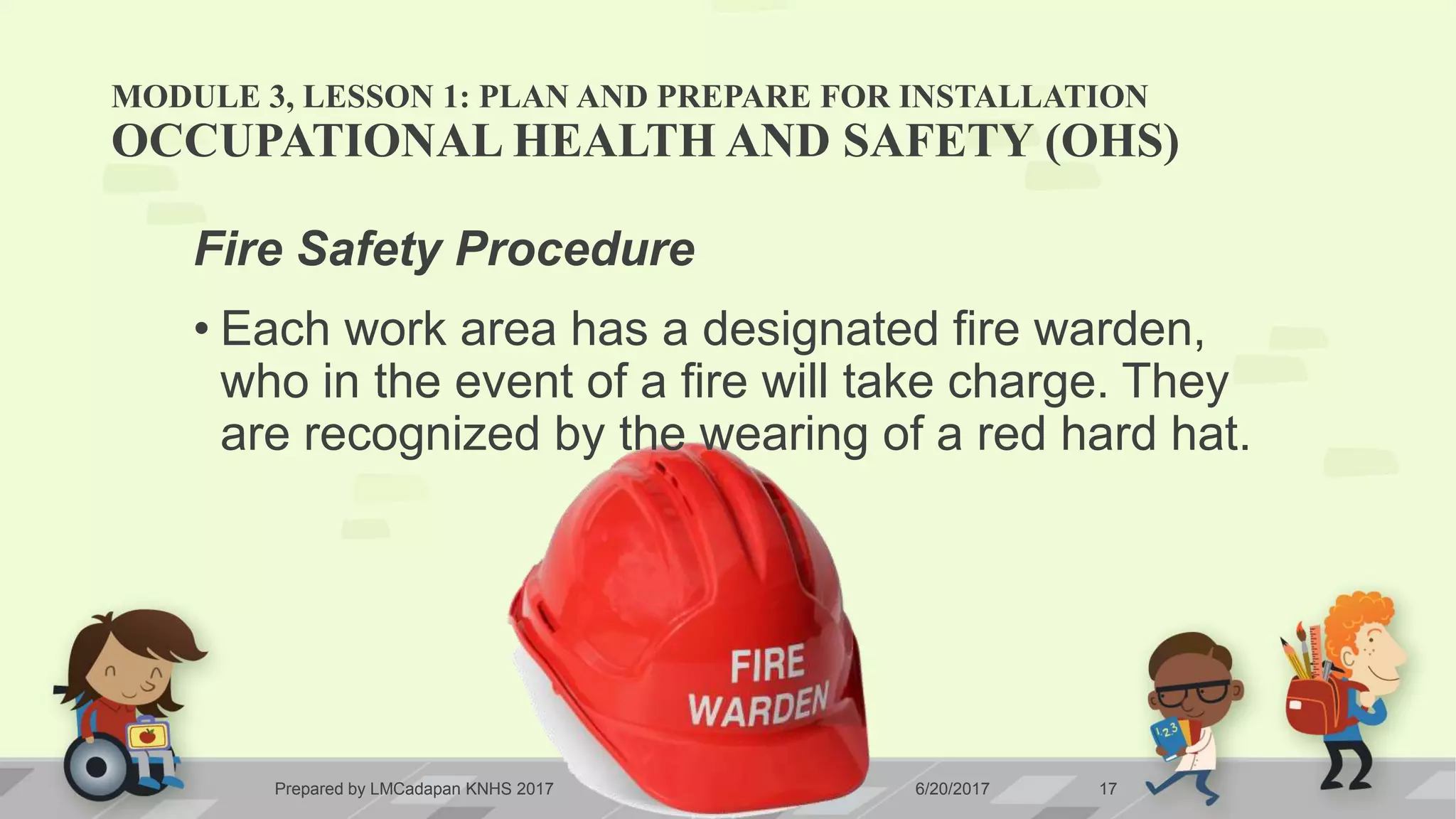 Ict 9 module 3, lesson 1.1 ohs | PPTX