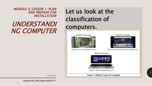 Ict 9 module 3, lesson 1.2 understanding computers | PPTX | Internet ...