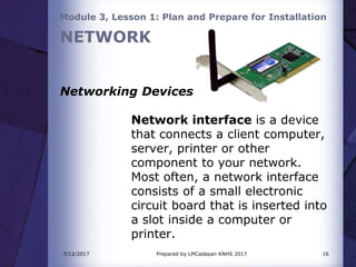 Ict 9 module 3, lesson 1.4 network | PPTX
