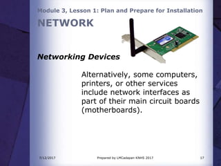 Ict 9 module 3, lesson 1.4 network | PPTX
