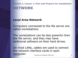 Ict 9 module 3, lesson 1.4 network | PPTX