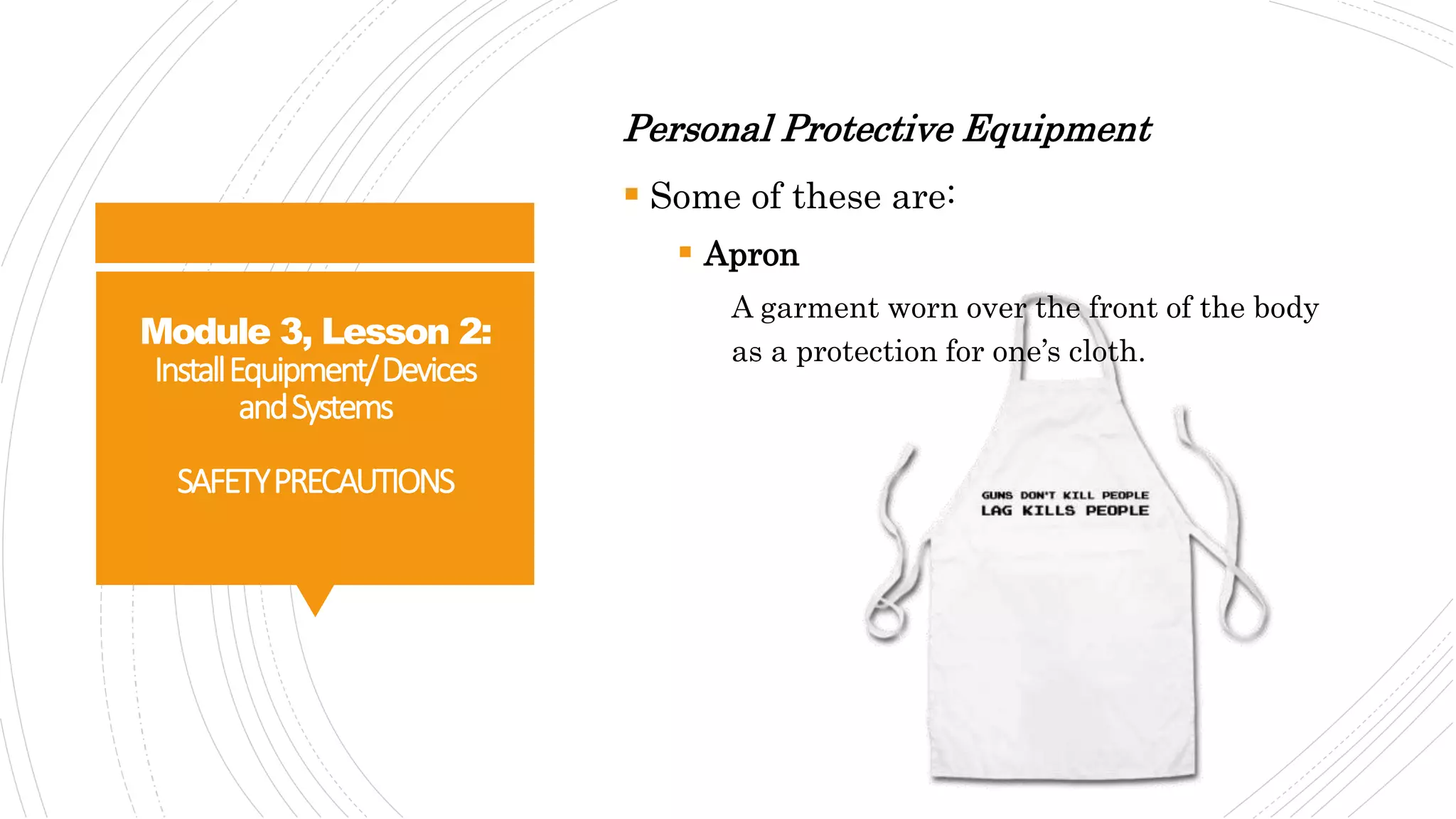 Ict 9 module 3, lesson 2.1 safety precautions | PPTX