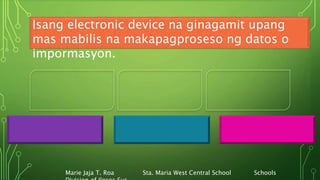 ICT 9 Pangangalap ng Impormasyon Gamit ang ICT | PPTX
