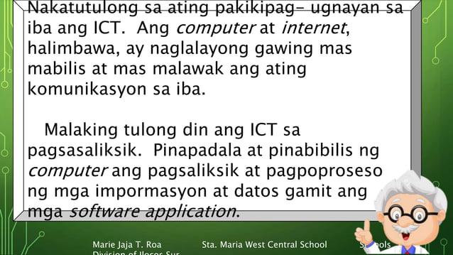 ICT 9 Pangangalap ng Impormasyon Gamit ang ICT | PPTX