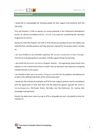 ICTA -e -GOV-policy Review Report | PDF