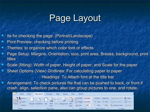 Tutorial Microsoft Excel 2007 | PPT | Desktop Publishing | Computer Software and Applications