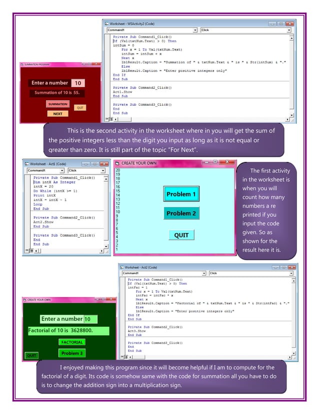 Ict activities of Third Quarter | PDF | Programming Languages | Computing