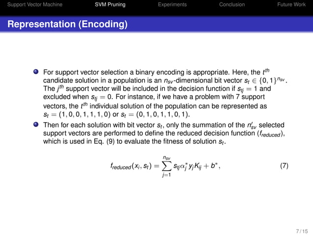 A Multi Objective Genetic Algorithm For Pruning Support Vector Machines Pdf