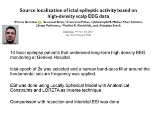 Ictal EEG source imaging | PPT
