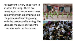 Ict and assessment of learning | PPTX