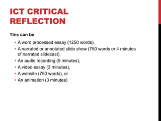 Y3 ICT and the Foundation Subjects - Lecture 1 | PPTX