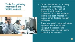 ICT and Journalists: Enhancing Journalism Using Digital Tools | PDF