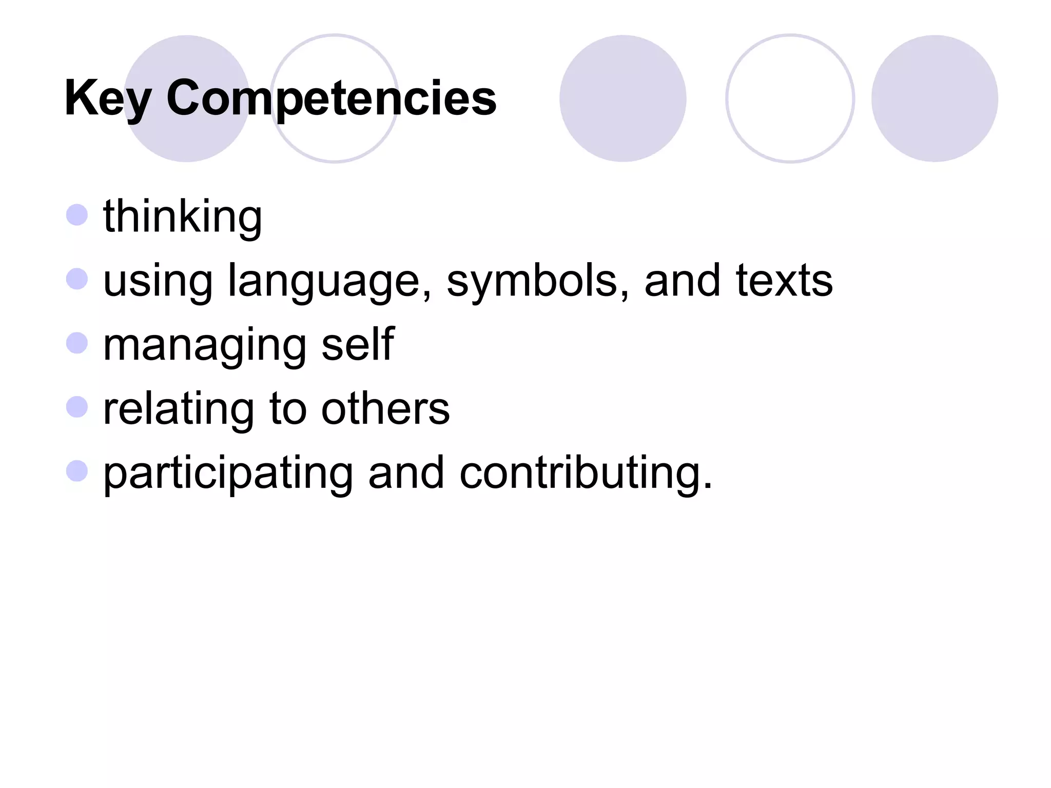 Key Competencies | PPT