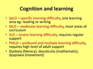 Ict and special educational needs (sen) | PPTX