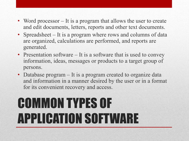 Ict application in business | PPTX | Computer Software and Applications | Computing