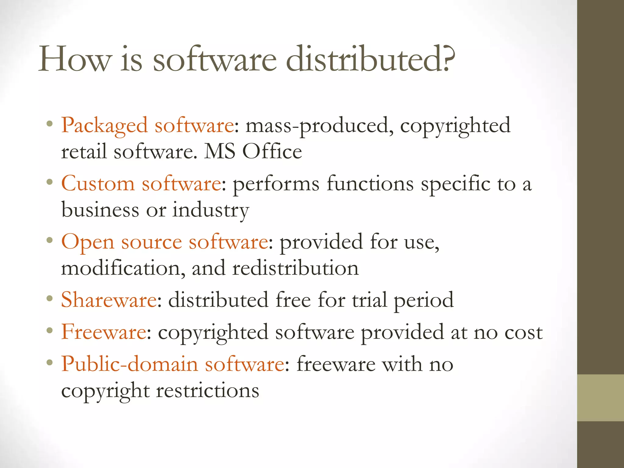 Application software | PPT