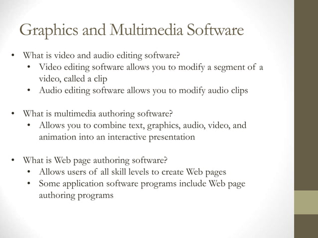 Application software | PPT