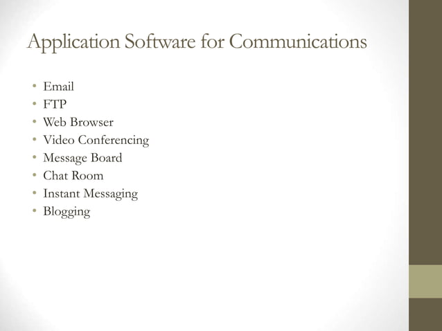 Application software | PPT