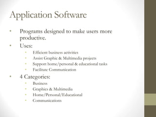 Application software | PPT