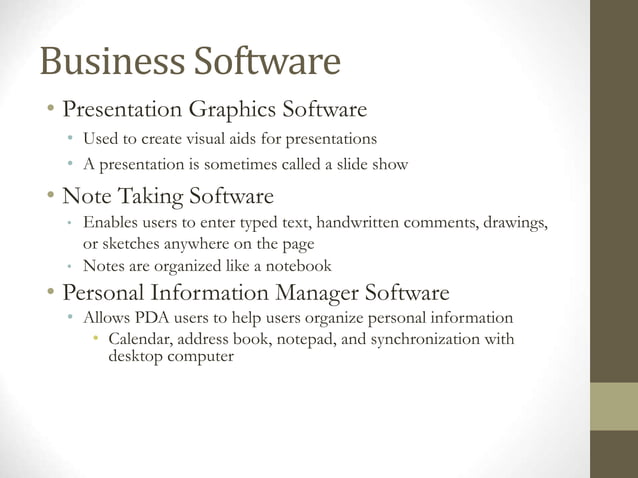Application software | PPT