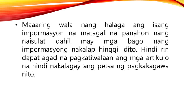 Ict aralin 12 pangangalap at pagsasaayos ng impormasyong gamit ang ict ...