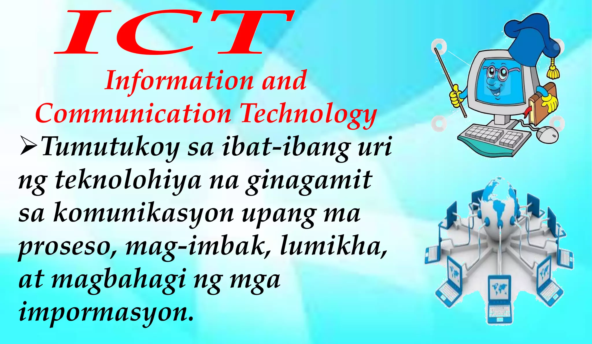Ict aralin 9 pangangalap ng impormasyon gamit ang ict | PPTX