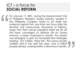 ICT as a Platform for Change | PDF