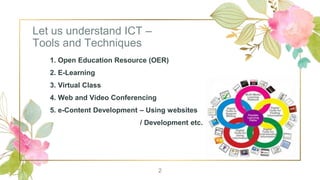 Information Communication Technology - Tools and Techniques | PPT