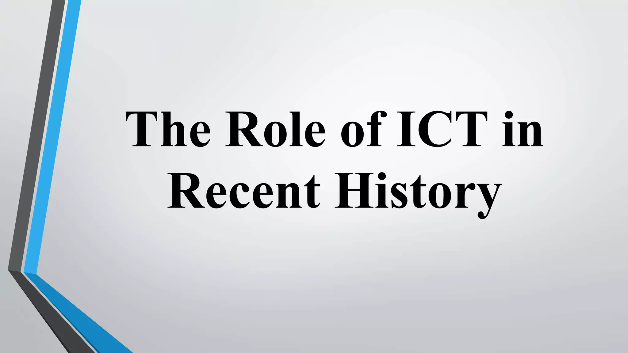 Ict as platform | PPTX