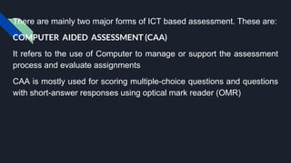 Ict assessment | PPTX