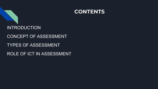 Ict assessment | PPTX