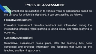 Ict assessment | PPTX