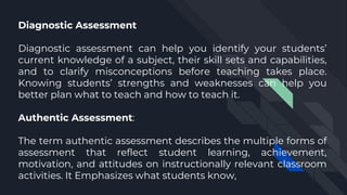 Ict assessment | PPTX
