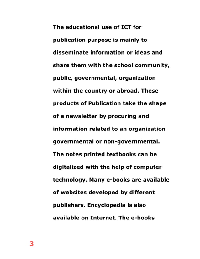 Ict assignment | PDF