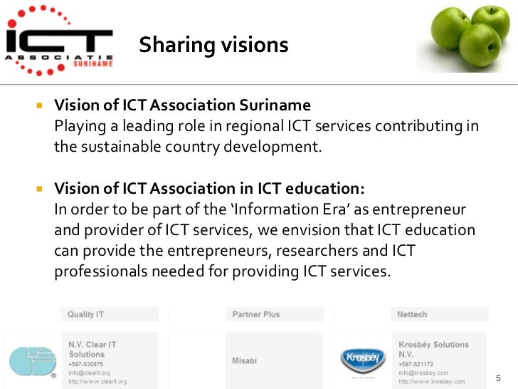 Ict Association Suriname At Virtual Educa Caribbean 2012