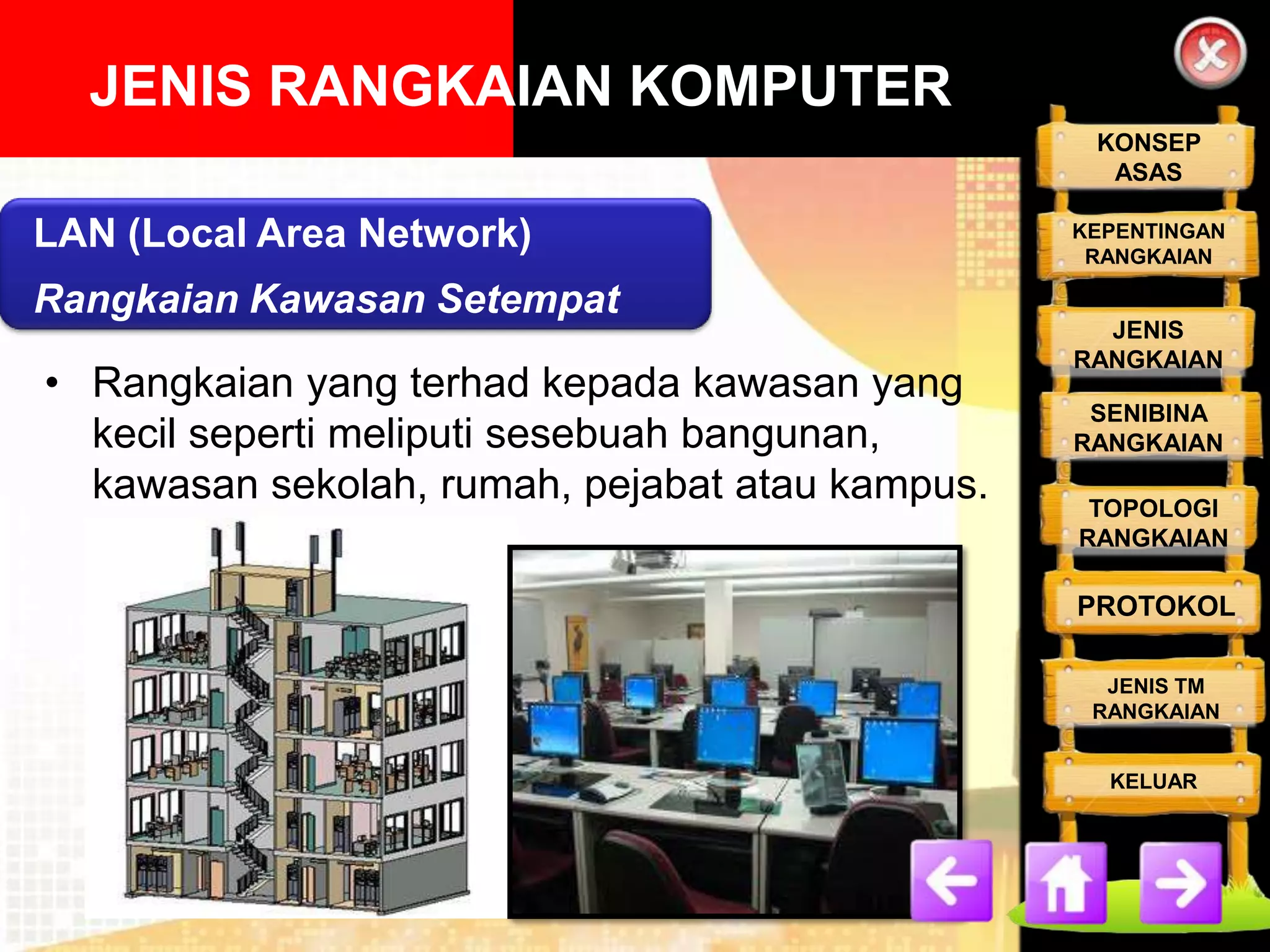 ICT Bab 3 Rangkaian Komputer dan Komunikasi | PPT