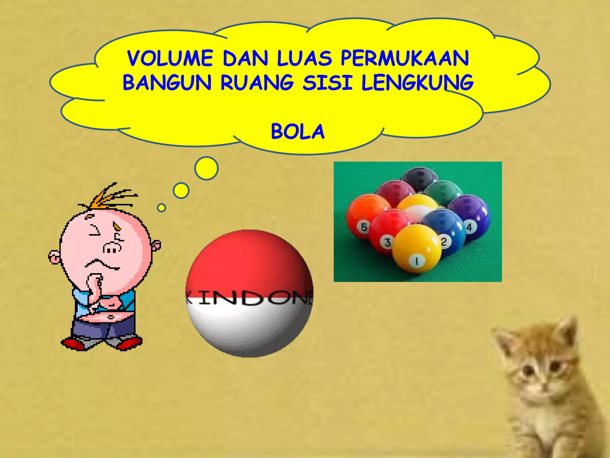 Ict bangun ruang sisi lengkung | PPTX