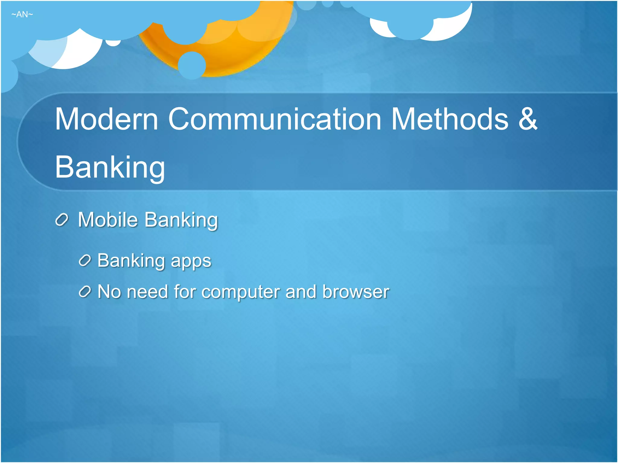 [ICT] Banking & Technology | PPTX | Business Banking & Finance | Business