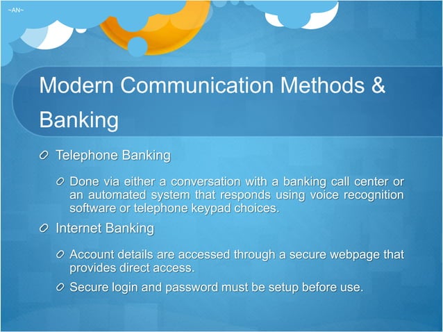 [ICT] Banking & Technology | PPT