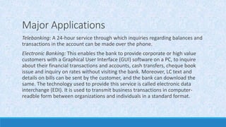 Ict & banking sector of bangladesh | PPTX