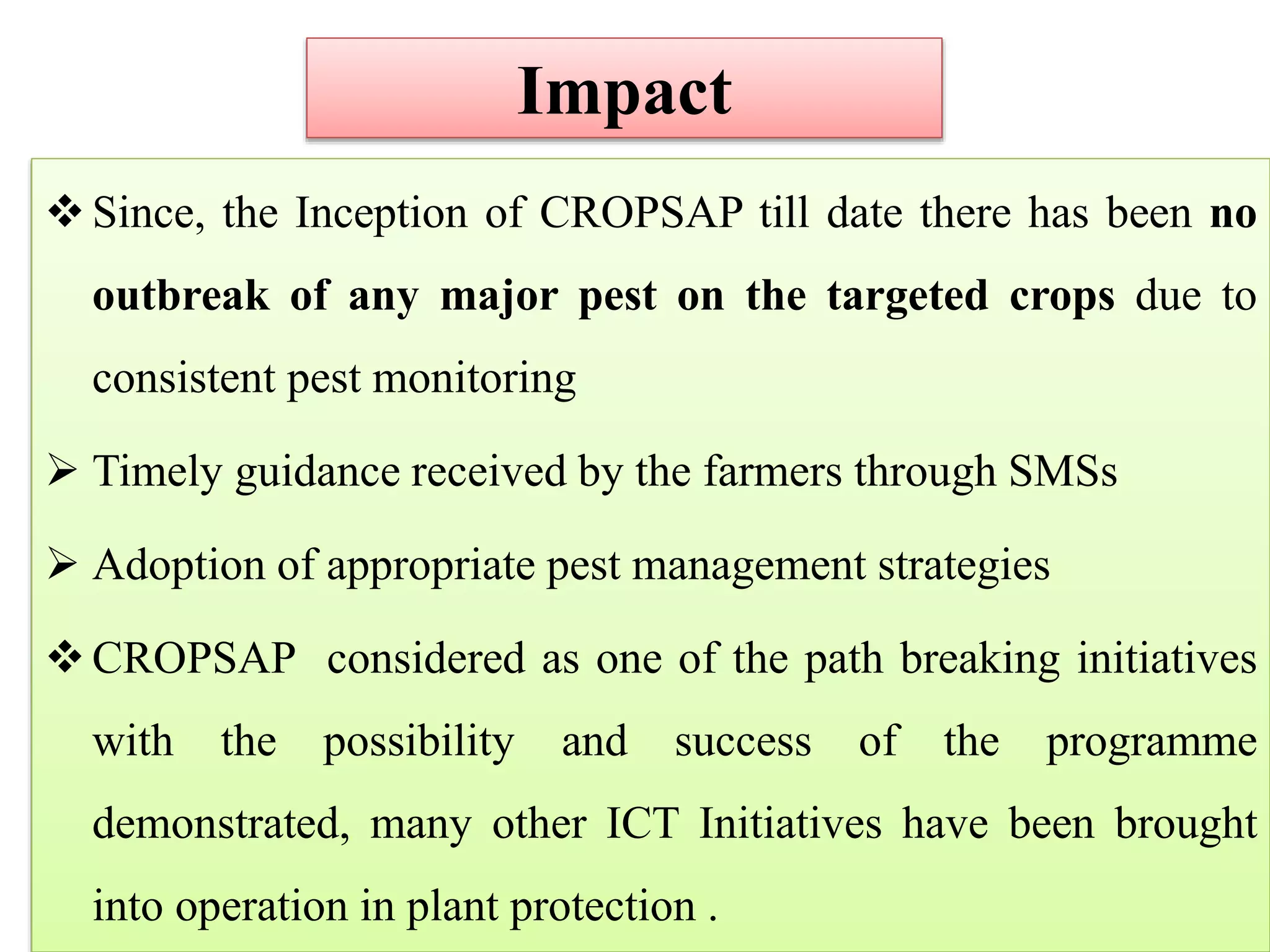ICT BASED REMOTE AGROECOLOGICAL MONITORING SYSTEM : A Review | PPTX