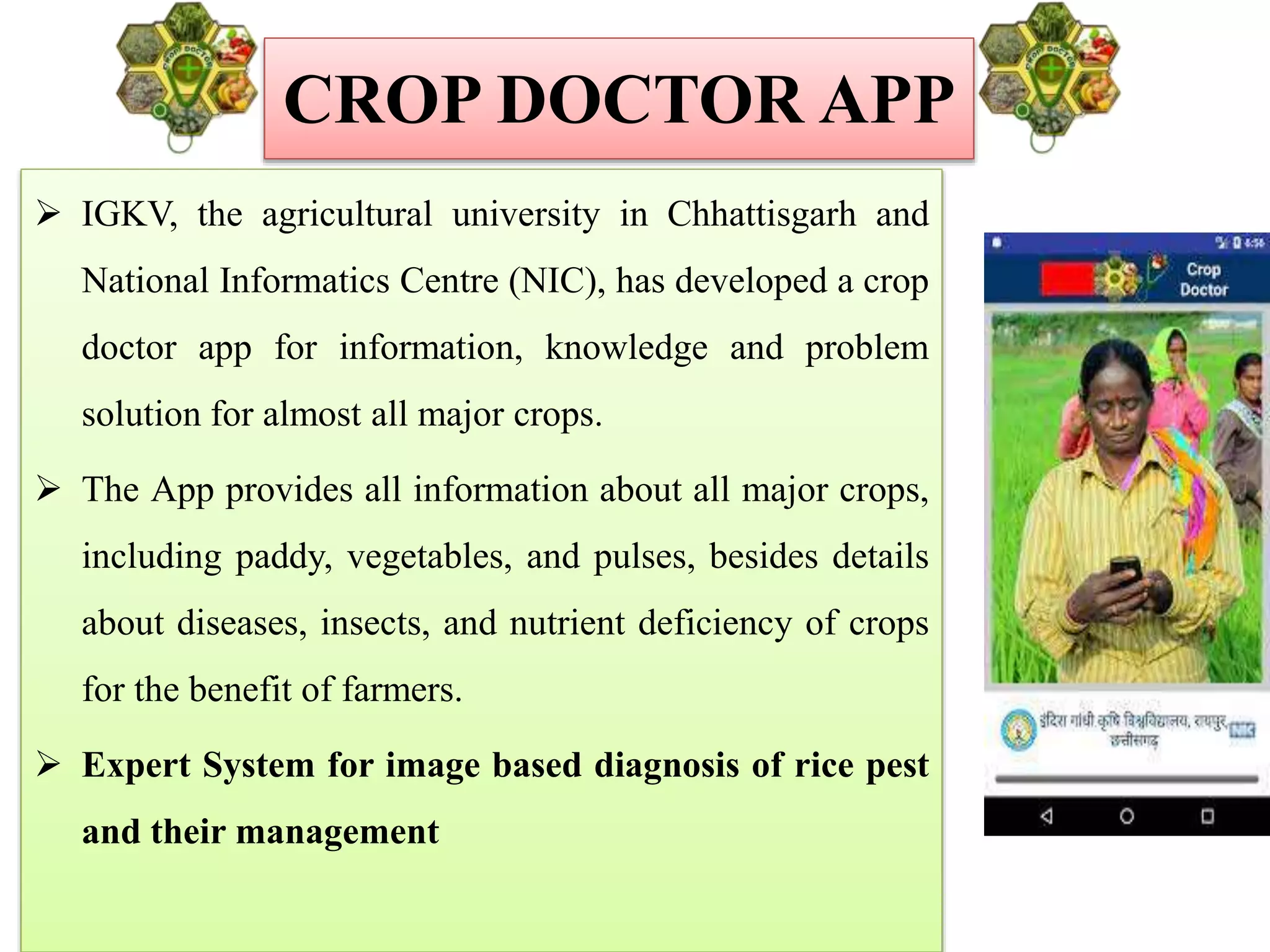 ICT BASED REMOTE AGROECOLOGICAL MONITORING SYSTEM : A Review | PPTX