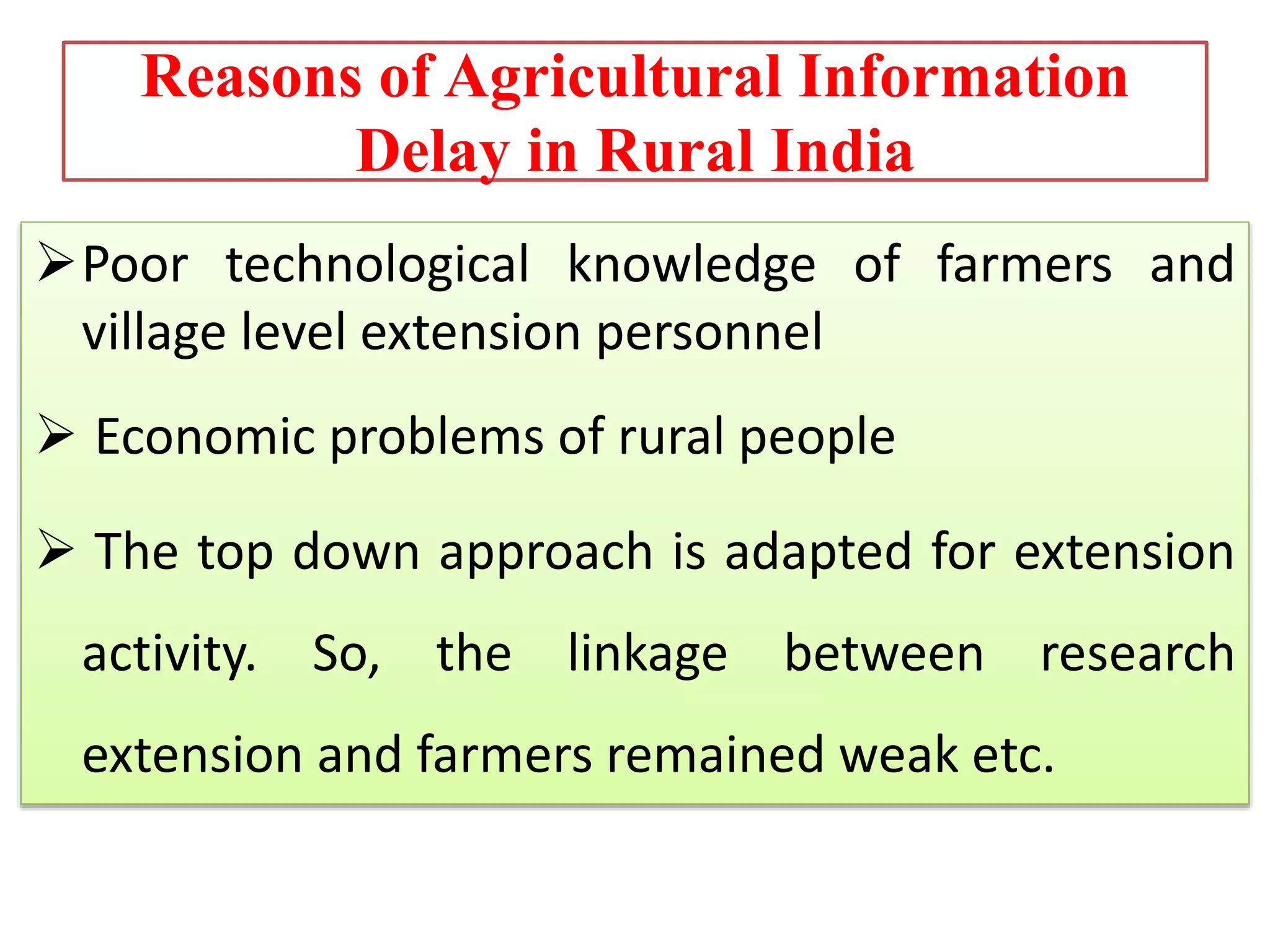 ICT BASED REMOTE AGROECOLOGICAL MONITORING SYSTEM : A Review | PPTX