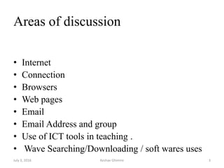 Ict based training | PPTX